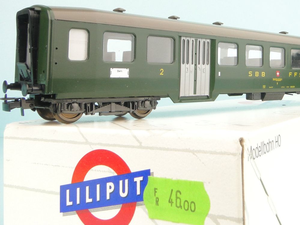 Liliput 876 50 SBB Leichtstahl 2 Kl. (Gebraucht) in Bülach für CHF 28 – mit Lieferung auf ...