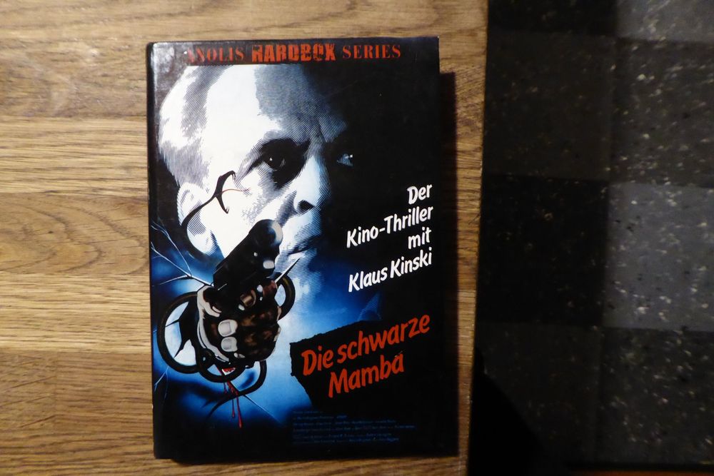DVD kleine Hartbox Anolis Die schwarze Mamba Klaus Kinski (Gebraucht ...