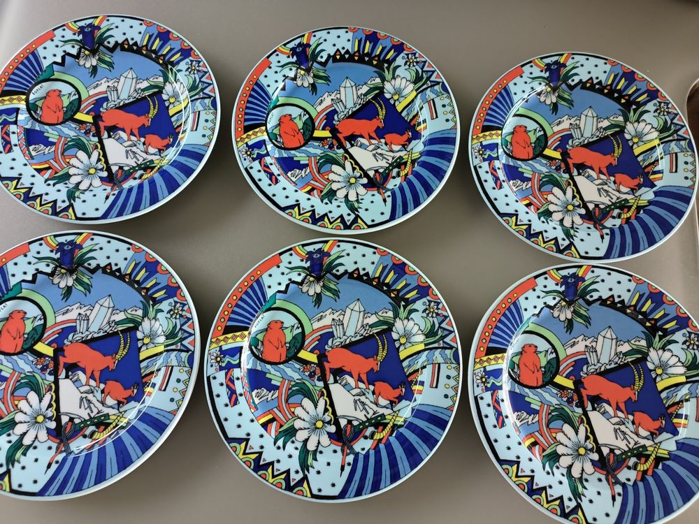 BOPLA Langenthal Fondueteller/Dessertteller CRISTAL Fondue | Kaufen auf Ricardo