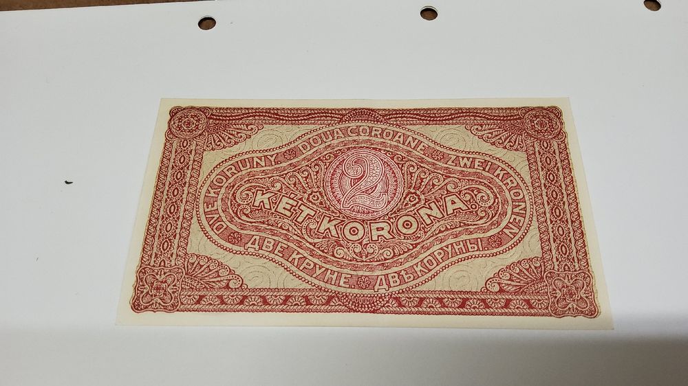 Alte Ungarische 2 Zwei Kronen 1920 Note Banknote Ungarn (Neu und ...