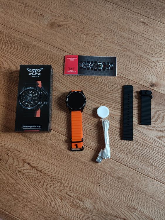 Aviator Smartwatch F-Series - Neuwertig mit Zubehör! (Neu (gemäss ...