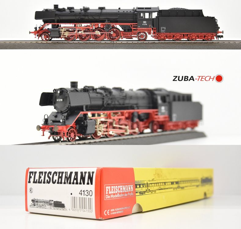Fleischmann 4130 Dampflok BR 41 DB H0 GS Analog mit OVP | Kaufen auf Ricardo