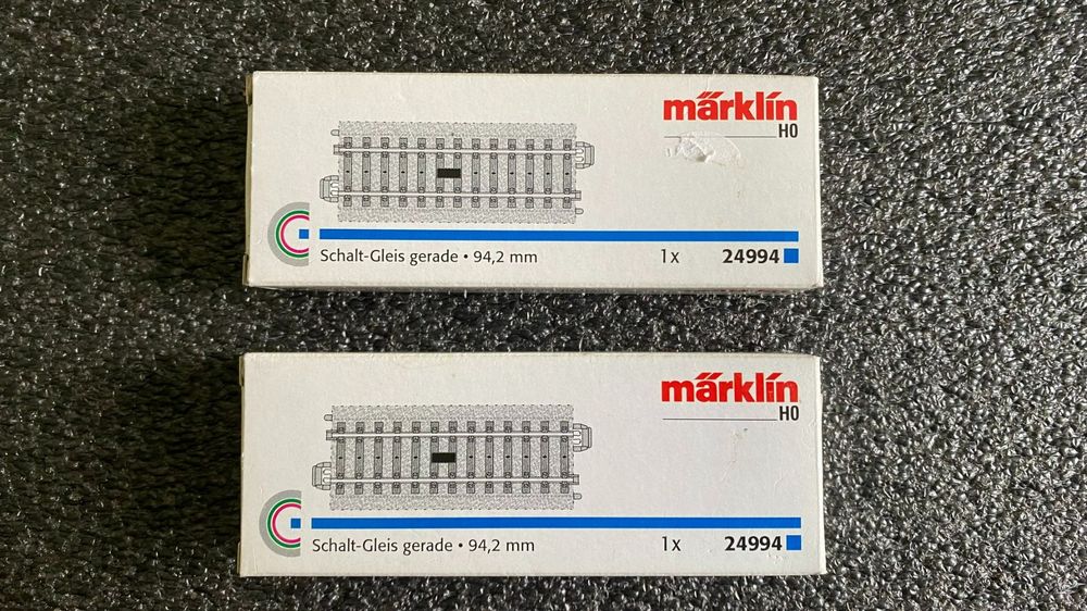 Märklin 24994 2 C Schalt-Gleis gerade 94,2 mm (Gebraucht) in Hünenberg ...