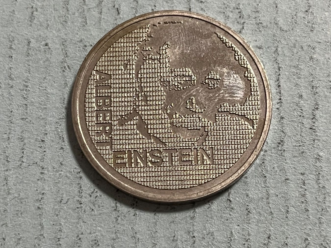 Schweizer 5 Franken Münze 1979 - Albert Einstein Motiv (Gebraucht) in ...