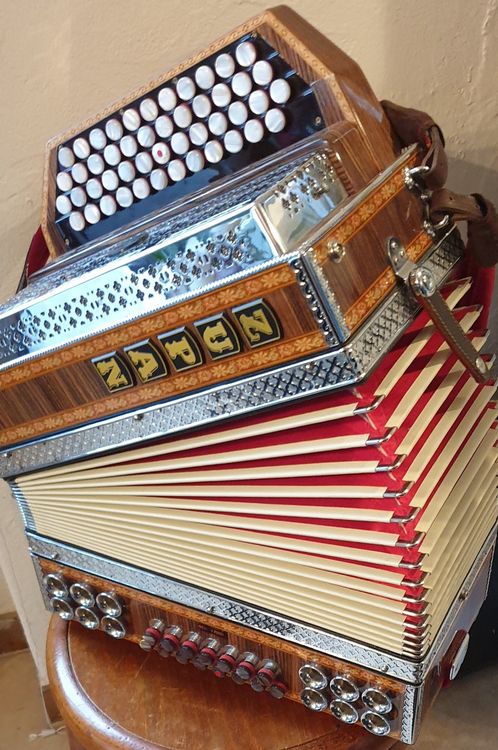 Steirische Harmonika "Zupan Alpe IV D" (B / Eb / Ab /Db) (Gebraucht) in ...