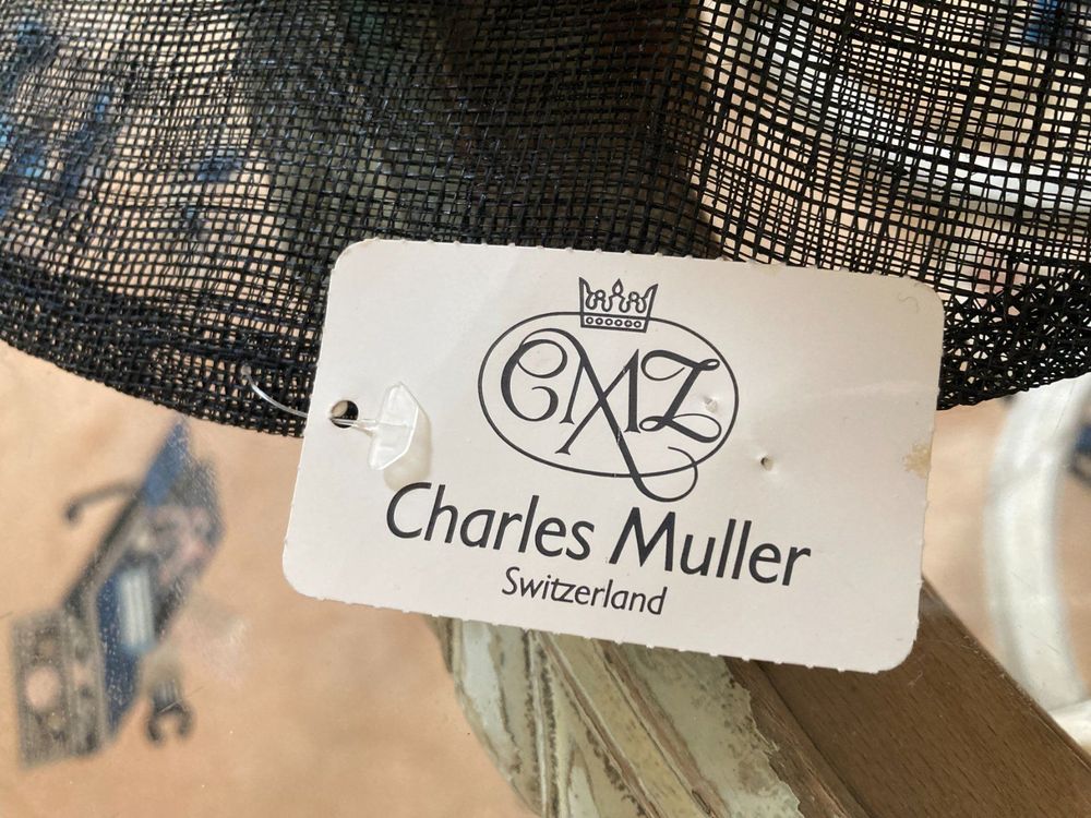 CHARLES MULLER SWITZERLAND DAMENHUT, SCHWARZ, NEU, EIN TRAUM | Kaufen auf Ricardo