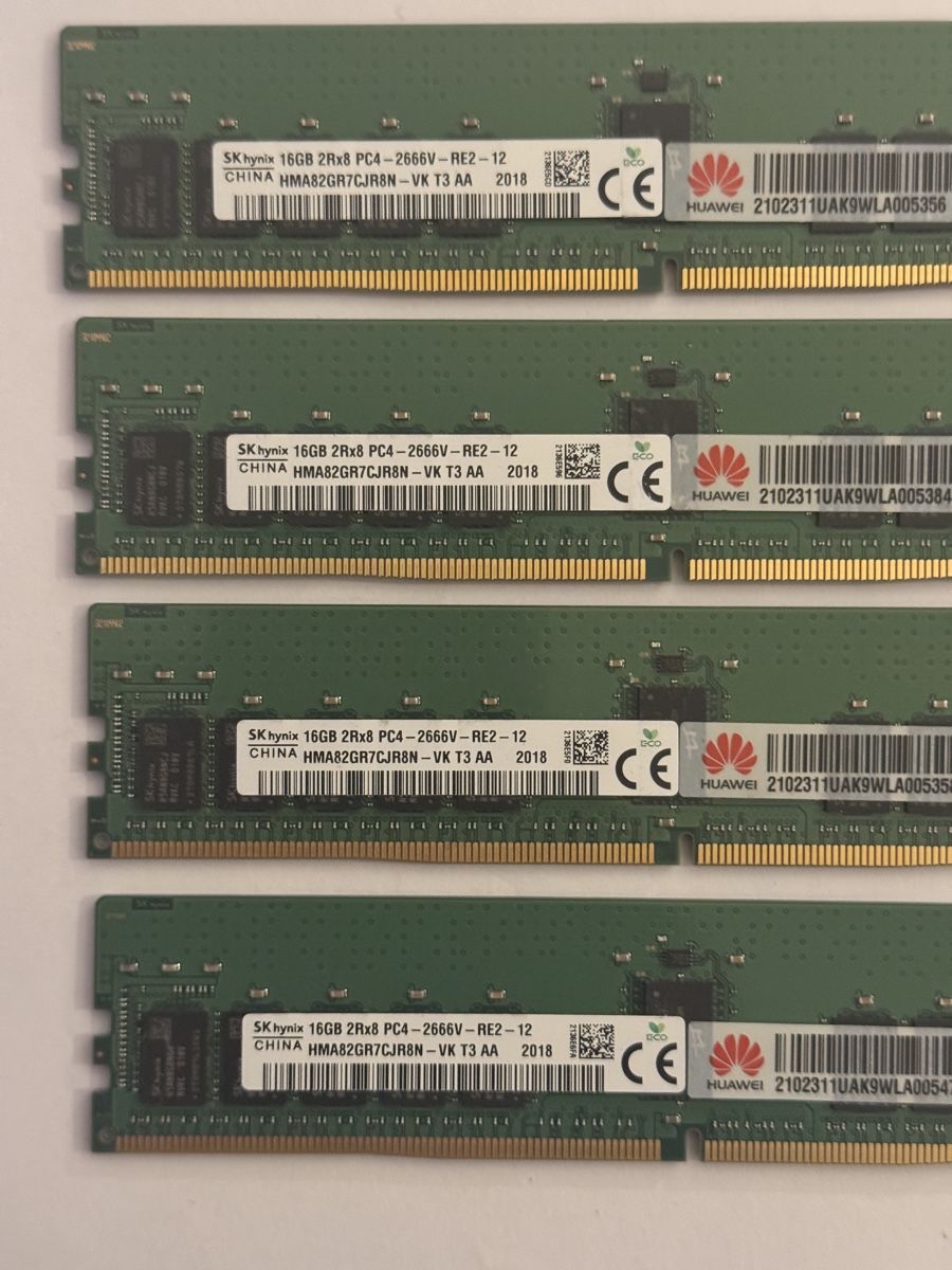 4x 16GB DDR4 RAM PC4-2666V - Top Zustand - Sofort Start! (Gebraucht) in ...