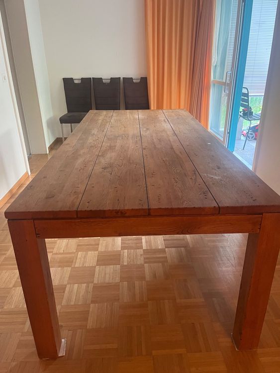 Massiver Esstisch / Holztisch, Eiche, Top Zustand (Gebraucht) in Schenkon für CHF 399 – nur ...