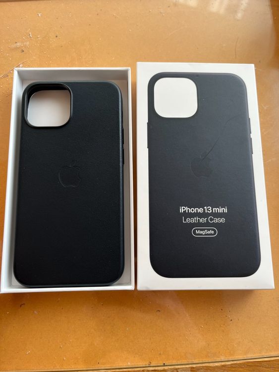 Apple iPhone 13 mini Leather Case MagSafe Midnight | Kaufen auf Ricardo