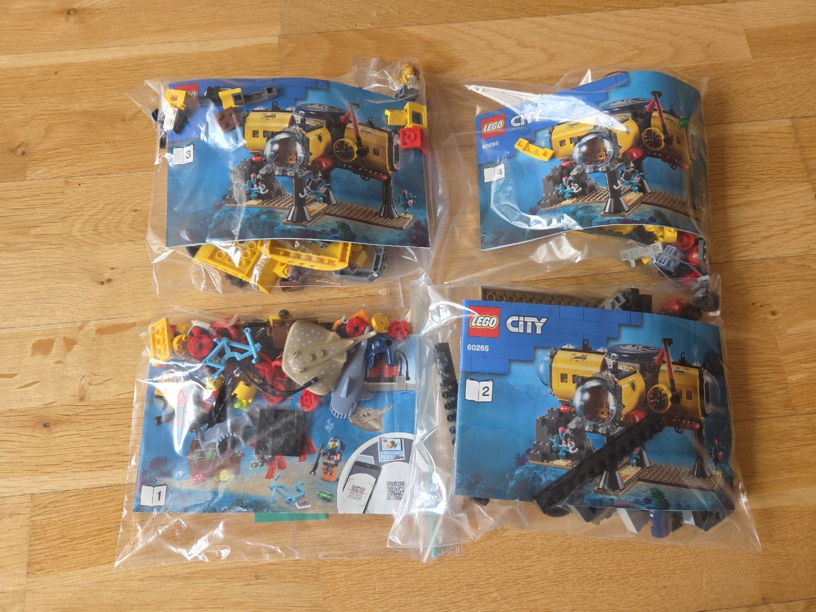 Lego city 60265 La base d'exploration océanique. (Gebraucht) in Plan ...
