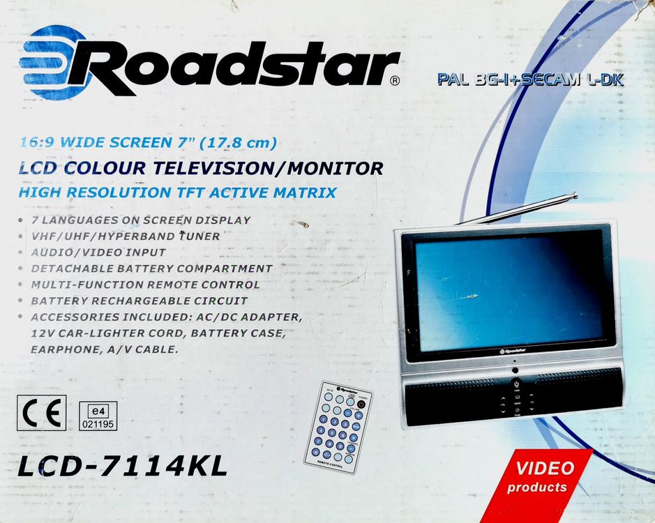 Roadstar-LCD Television/Monitor 7114 KL | Kaufen auf Ricardo