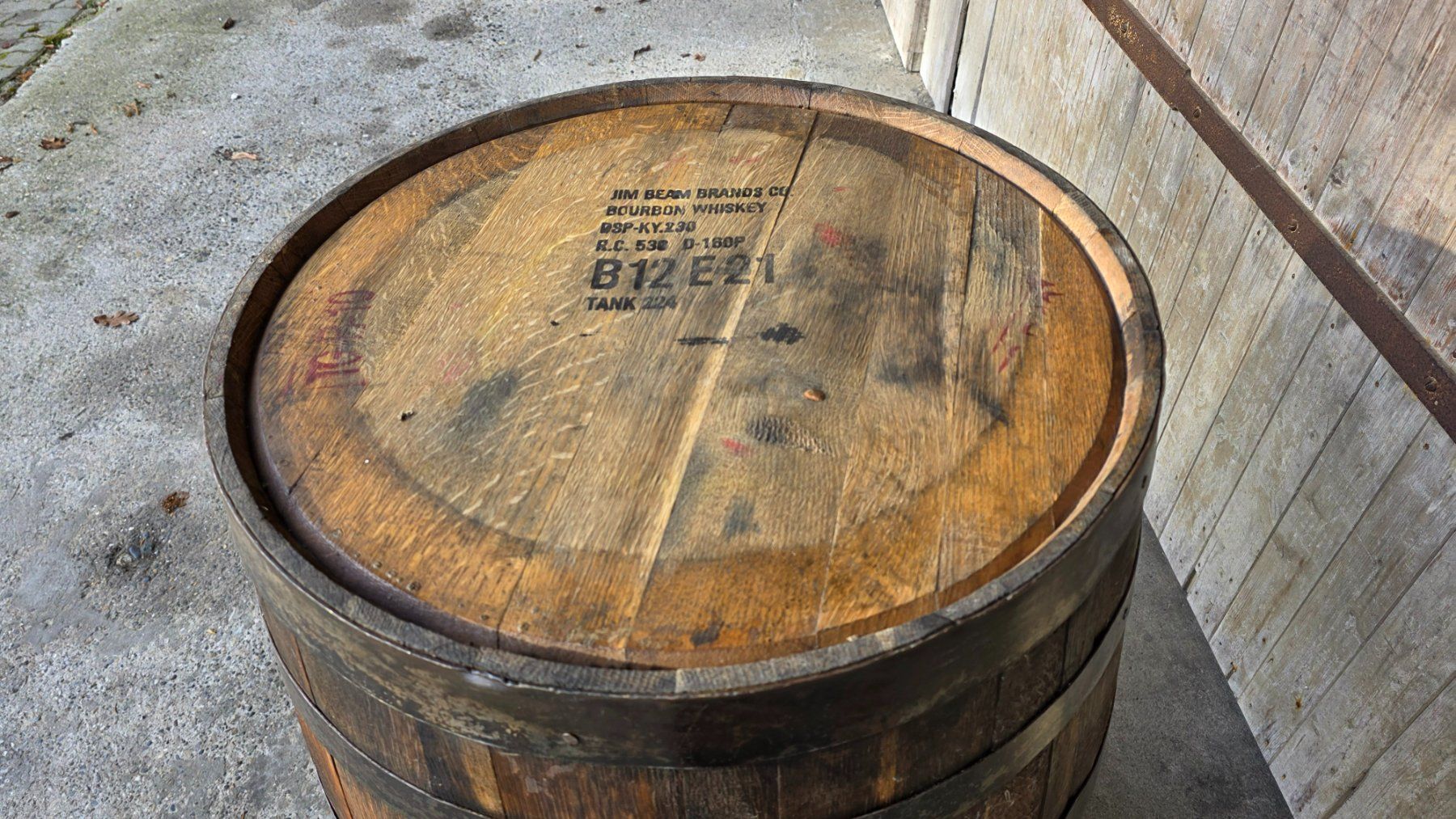 Whiskey/Whisky Fass (sehr alt) von Jim Beam (Jack Daniel's) (Gebraucht ...