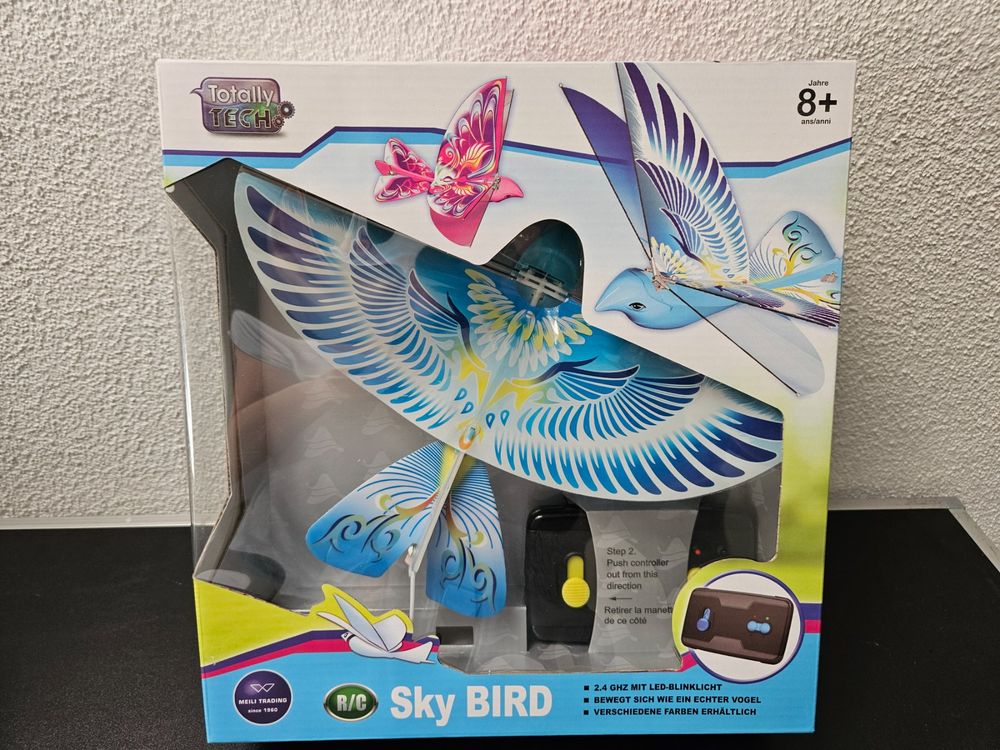 Neu - Totally Tech - Sky Bird blau - RC Vogel (Neu und originalverpackt ...