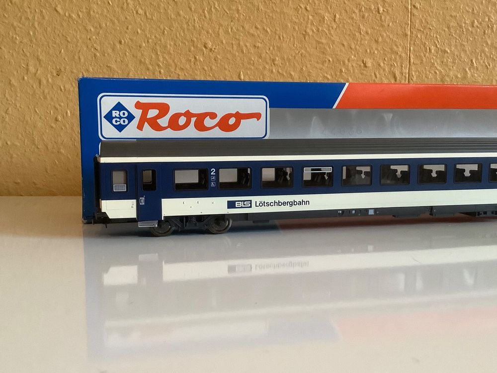 Roco 44894 : BLS 2. Kl Personenwagen B EW IV (Neu (gemäss Beschreibung ...