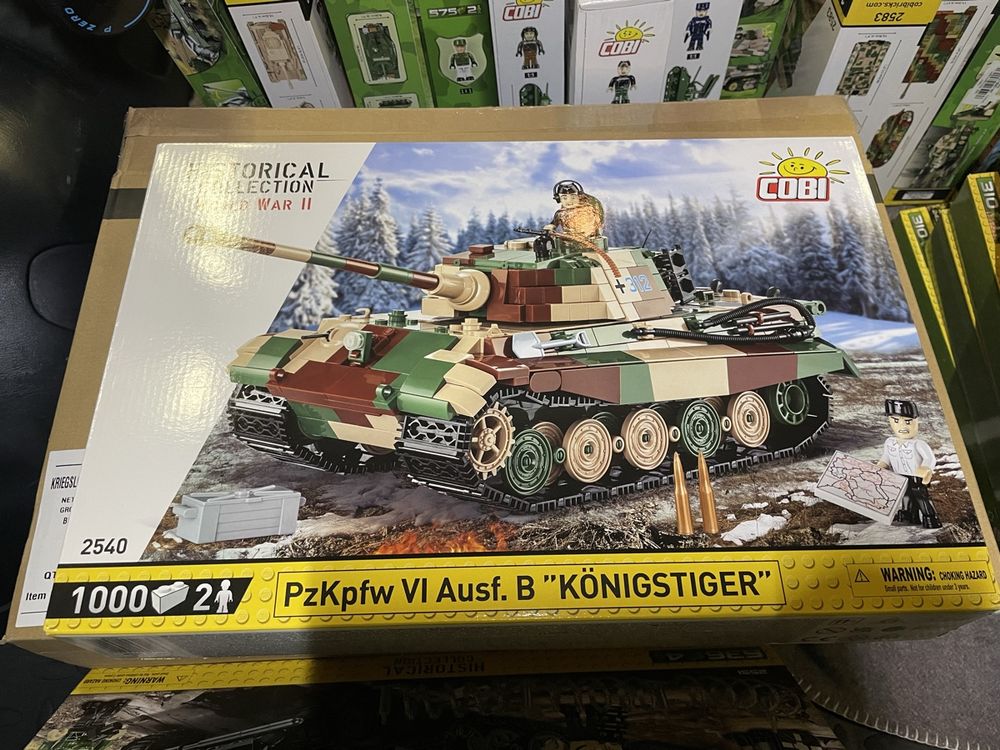 Cobi 2540 Panzerkampfwagen VI Ausf. B Königstiger (Neu und ...