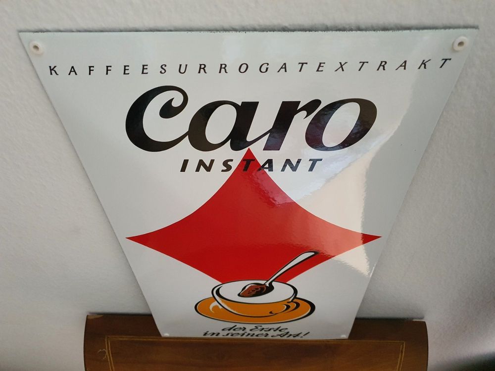 Grosses Emailschild Caro Instant Kaffee Emaille Schild Retro | Kaufen ...