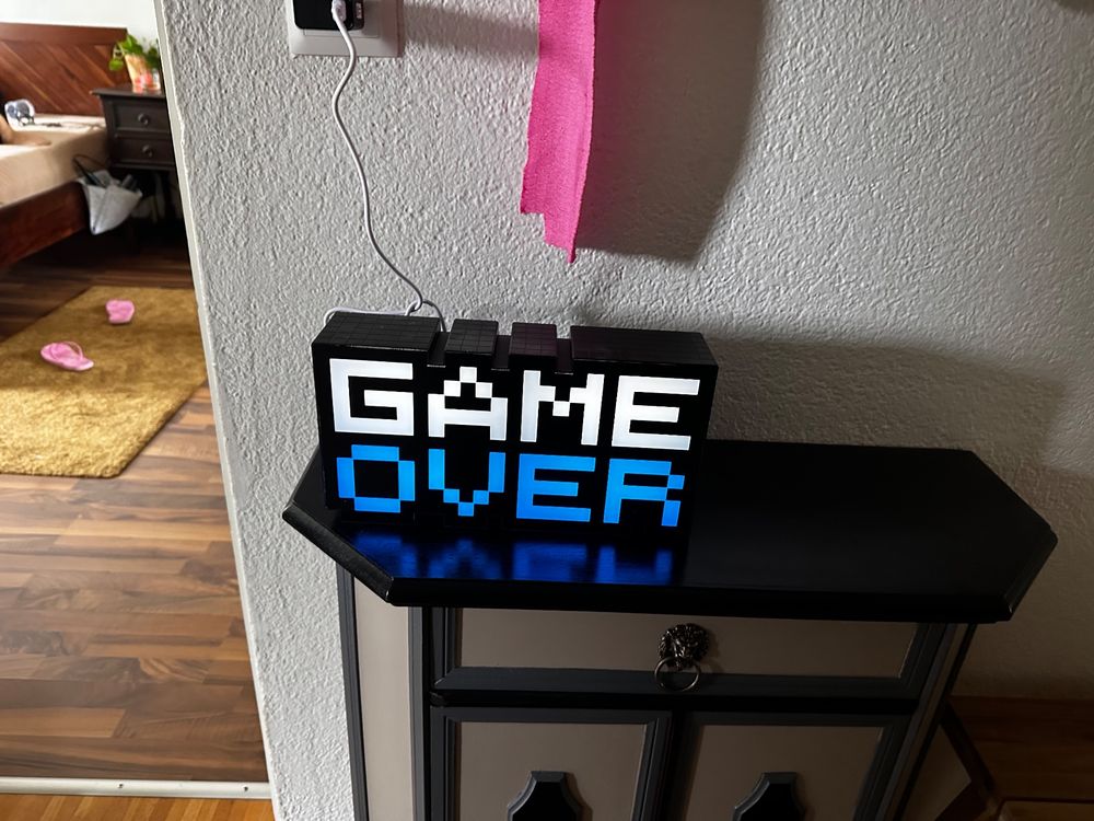 Game Over Lampe | Kaufen auf Ricardo