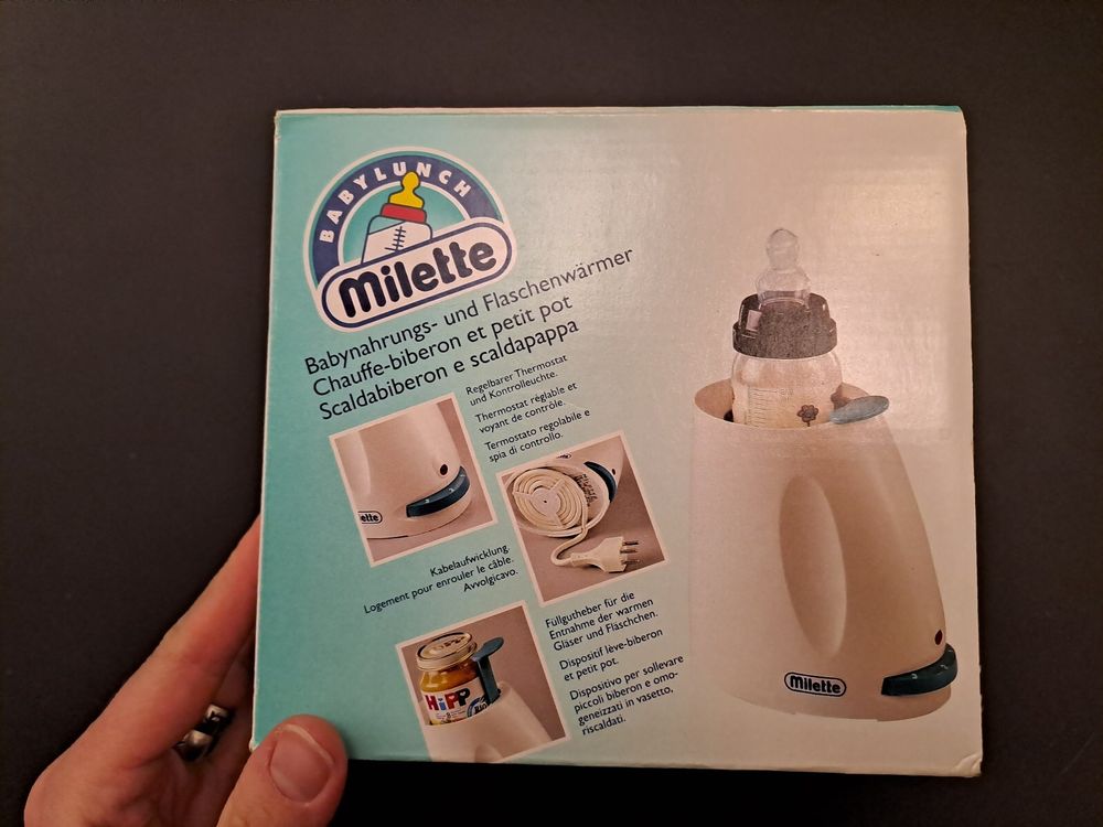 Milette Babynahrungs- und Schoppen/Flaschenwärmer | Kaufen auf Ricardo