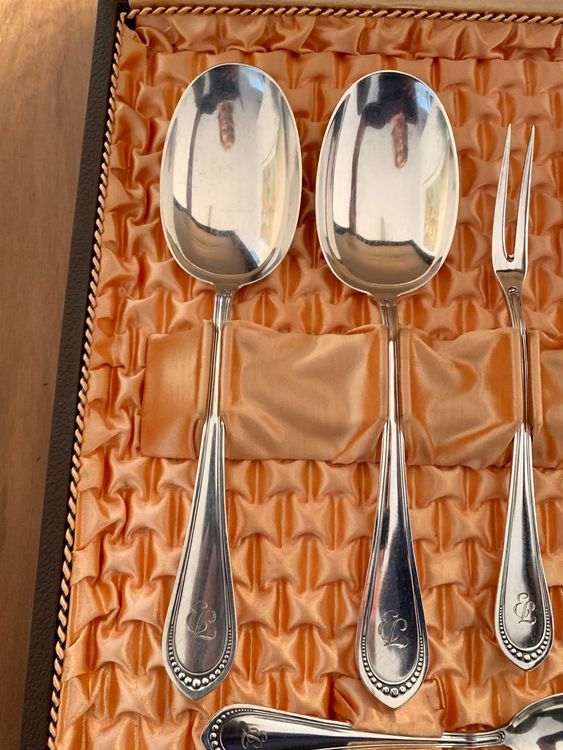 Jetzler Silberbesteck für Kuchen in Schatulle Antik | Kaufen auf Ricardo