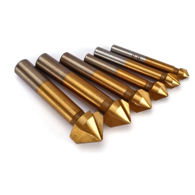 6er 90° Kegelsenker Satz HSS Senker Set (Neu (gemäss Beschreibung)) in ...