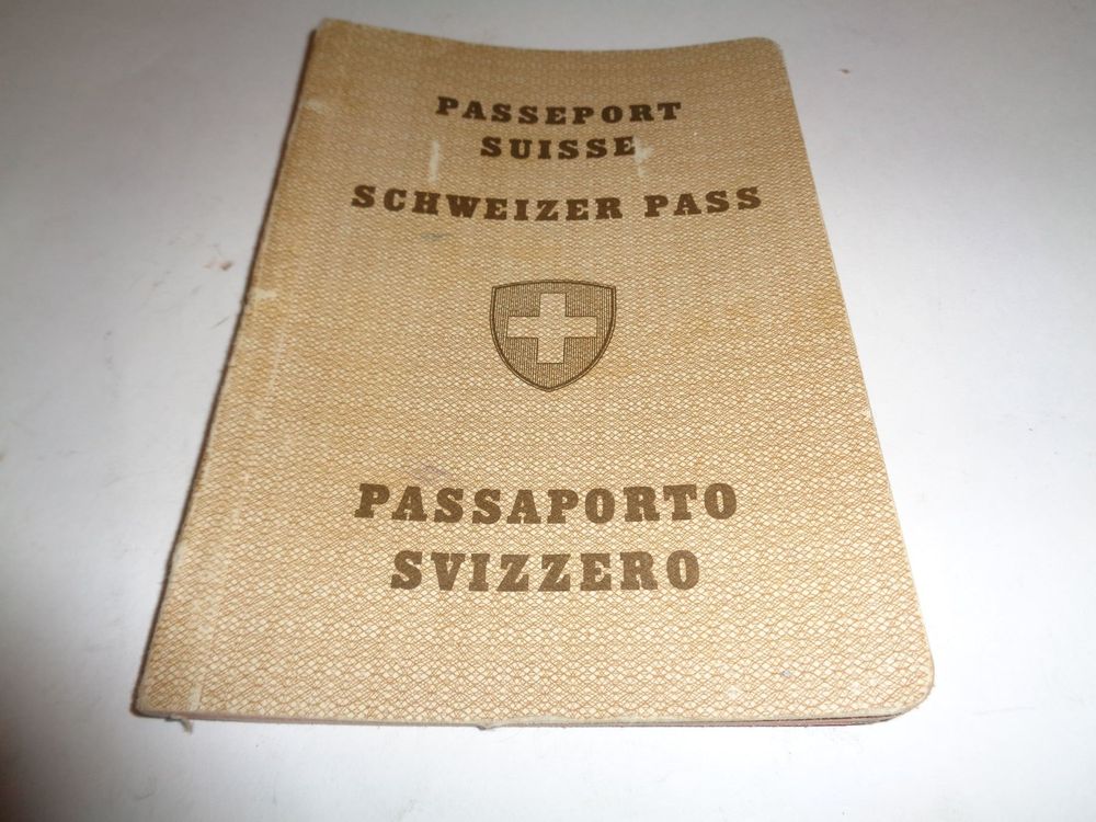 Schweizer Pass 1935 | Kaufen auf Ricardo