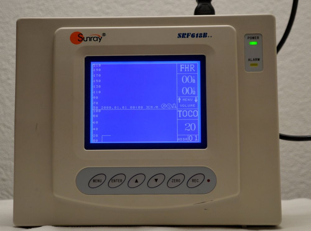 Sunray SRF618B++ KTG Kardiograph Cardiographe (Gebraucht) in Collonges ...