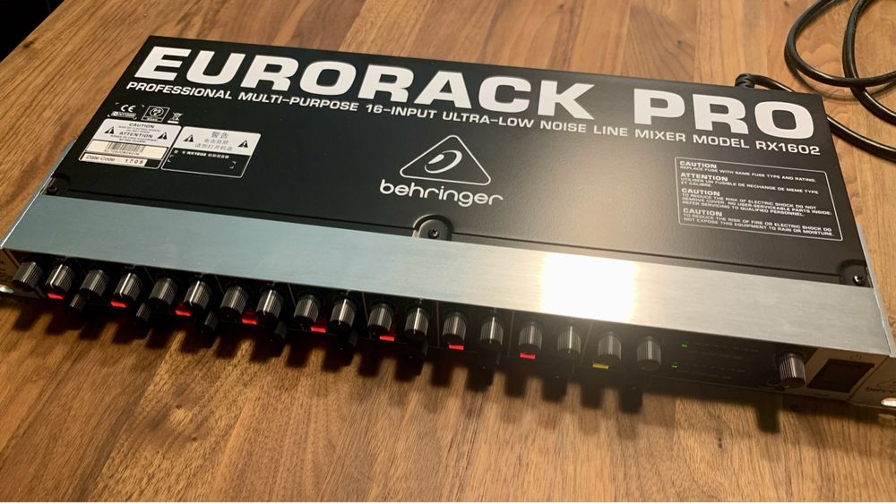 Behringer Line Eurorack Pro Mixer Model RX1602 | Kaufen auf Ricardo