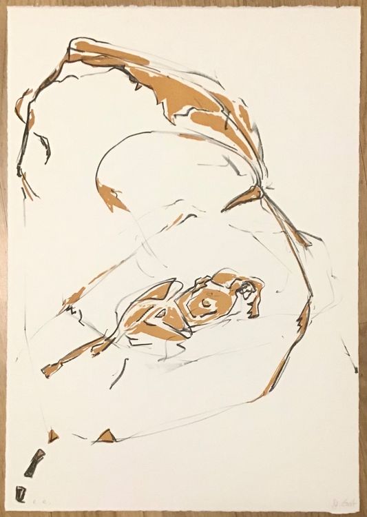 Stephanie GROB (1957) Sehr Seltener Lithographie Handsignier (Gebraucht ...