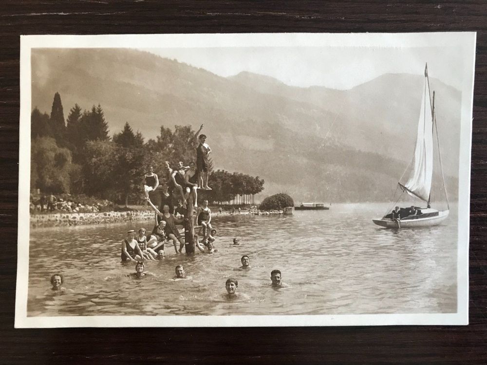 Weggis STRANDBAD BELEBT SEGELBOOT (Gebraucht) in für CHF 7 – mit ...