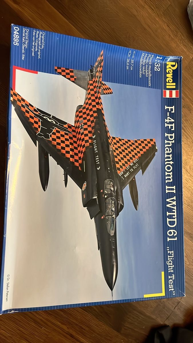 F-4F Phantom II WTD 61 “Flight Test” 1:32 Scale Model (Neu (gemäss ...