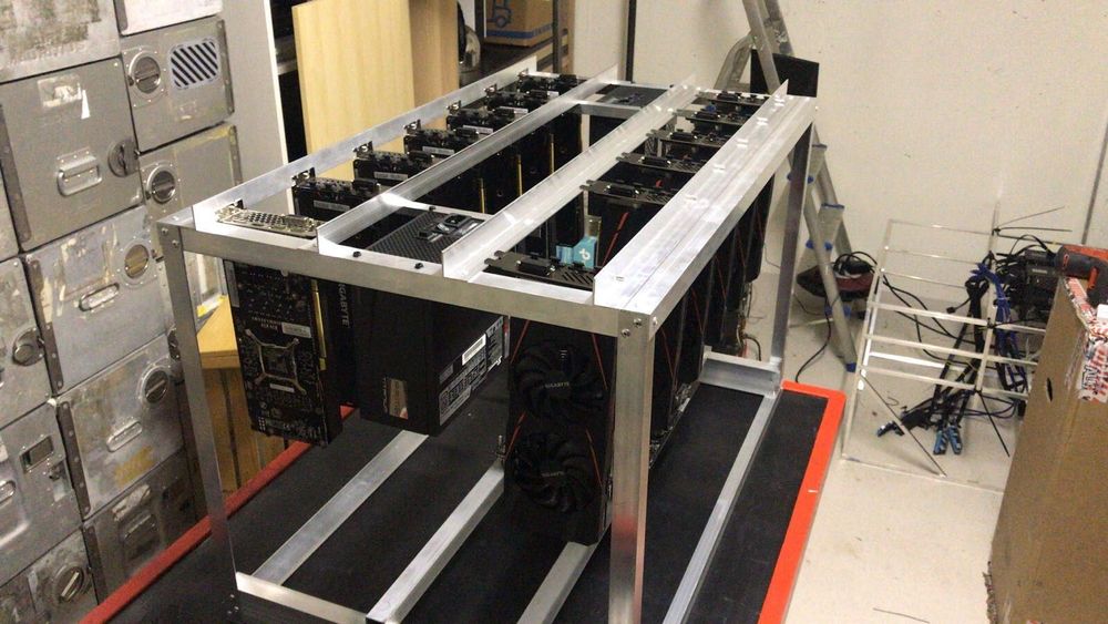 Mining Rig Mining Frame Gestell Alu | Kaufen auf Ricardo