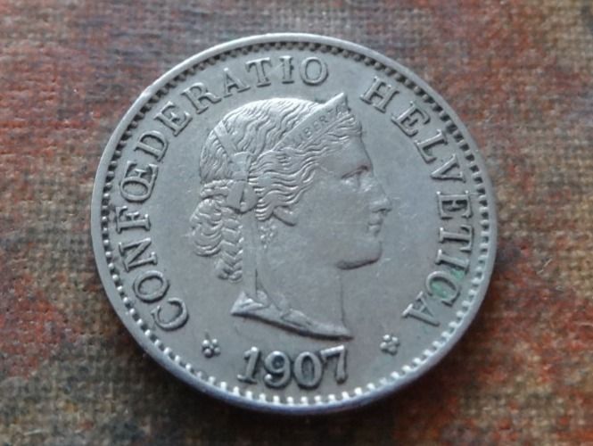 5 Rp. 1907 (Gebraucht) in Romanel-sur-Lausanne für CHF 0.5 – mit Lieferung auf Ricardo kaufen