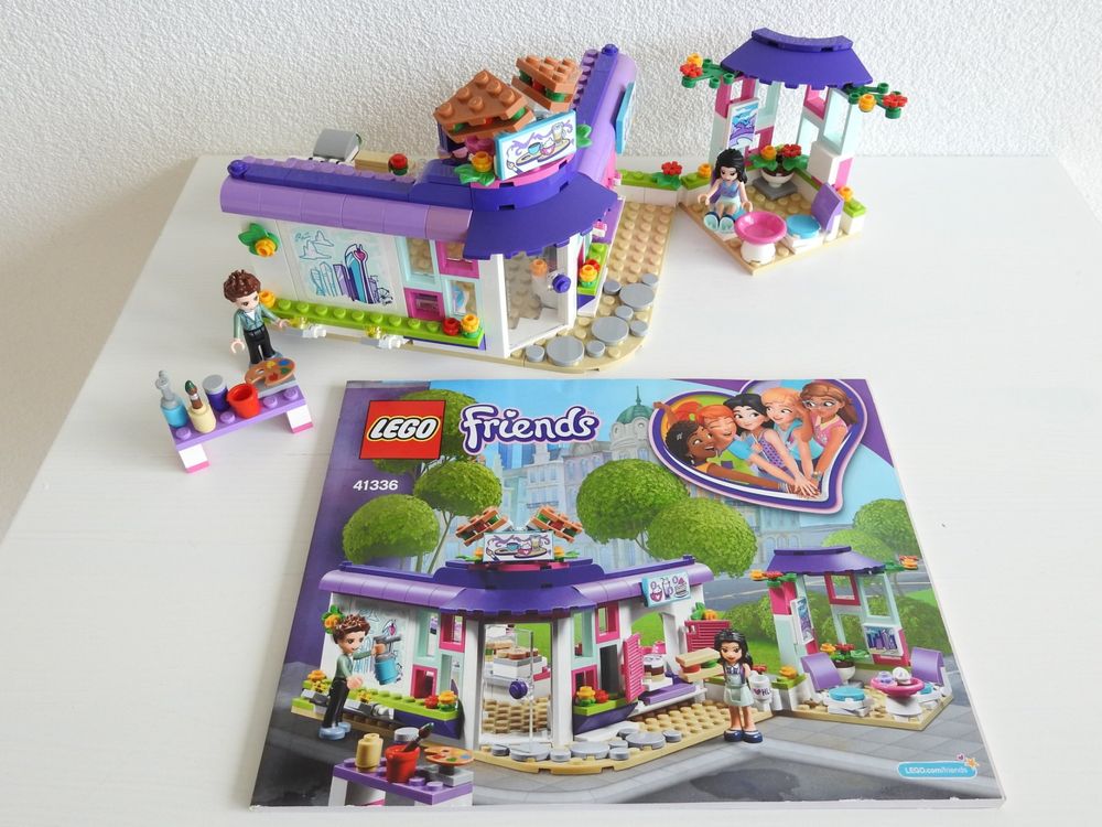 Lego 41336 Emma's Art Café, Friends, Heartlake City | Kaufen auf Ricardo
