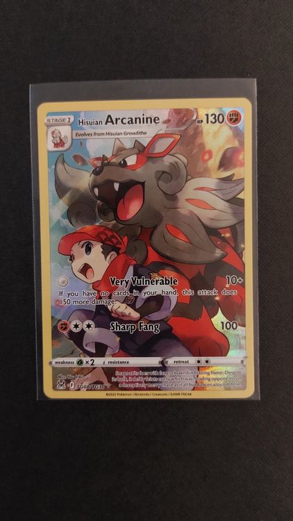 Hisuian Arcanine Trainer gallery Lost Origin | Kaufen auf Ricardo