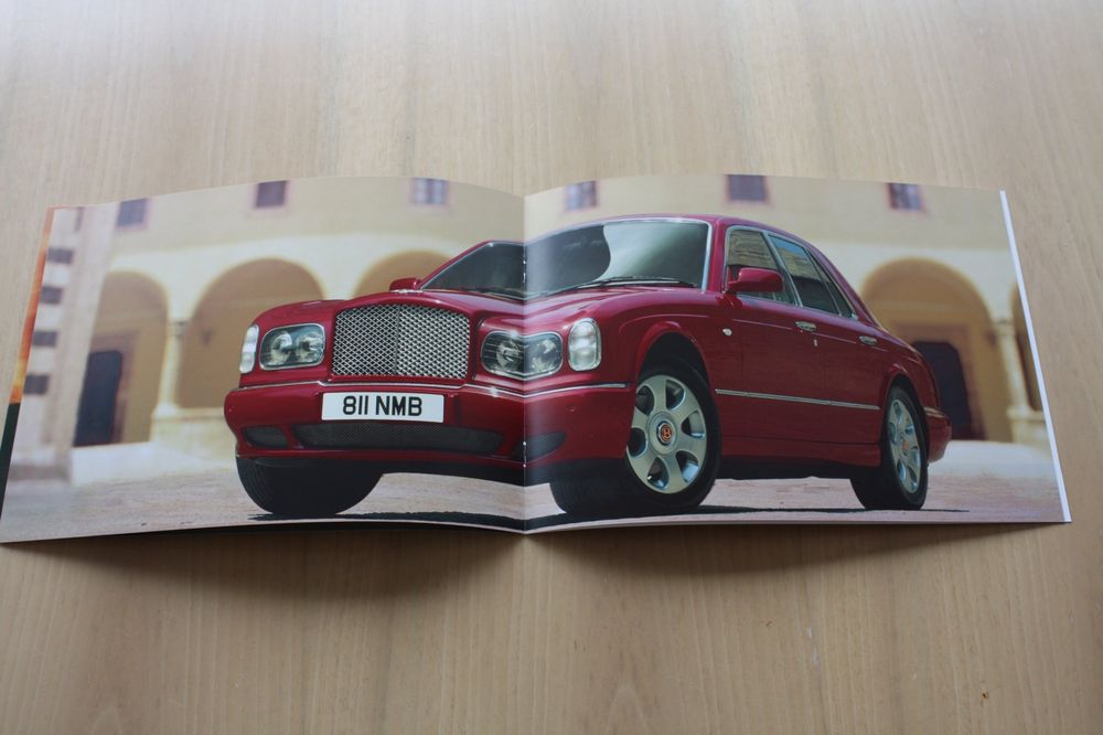 Bentley Arnage Red Label Prospekt 1999 Deutsch (Gebraucht) in Wikon für ...