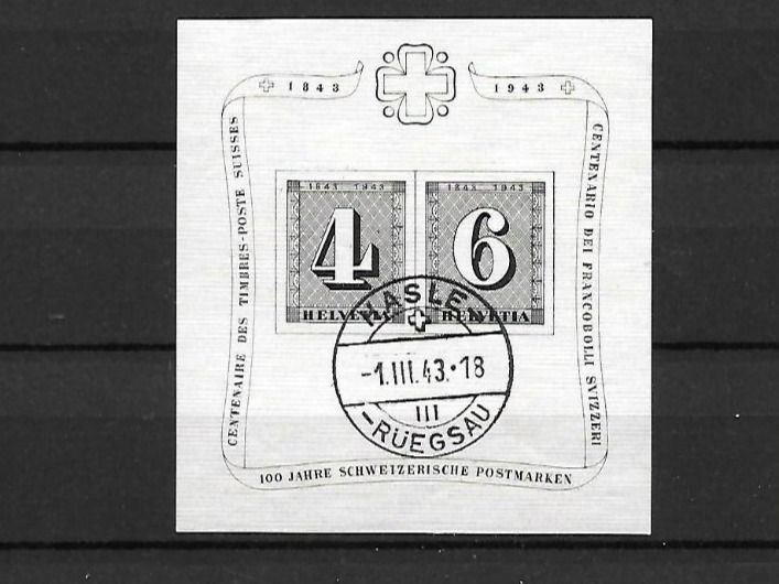 Block 1943 gest. Kat: CHF 90.- (Gebraucht) in Basel für CHF 10 – mit Lieferung auf Ricardo kaufen