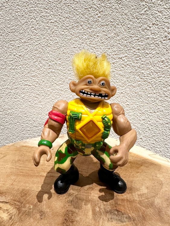 Vintage 1992 Trolls Stone Protectors Angus the Soldier rare | Kaufen ...