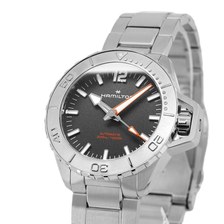 Hamilton H77485130 Khaki Navy Frogman Auto (Neu und originalverpackt ...