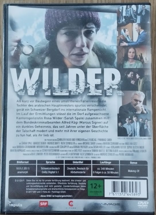 DVD, Wilder Staffel 1, TV-Serie in 6 Folgen auf 3 DVDs | Kaufen auf Ricardo