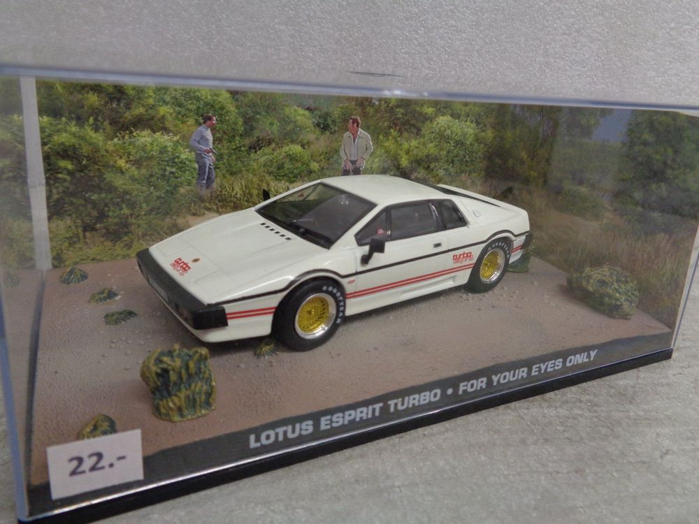 Altaya 1:43 Lotus Esprit Turbo Diorama James Bond 007 (Gebraucht) in ...