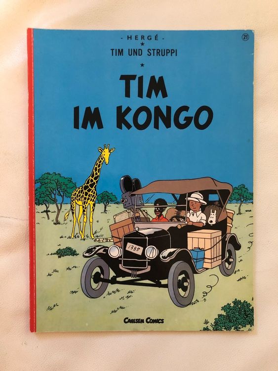 Buch Tim und Struppi Tim im Kongo (Gebraucht) in Nunningen für CHF 10 ...