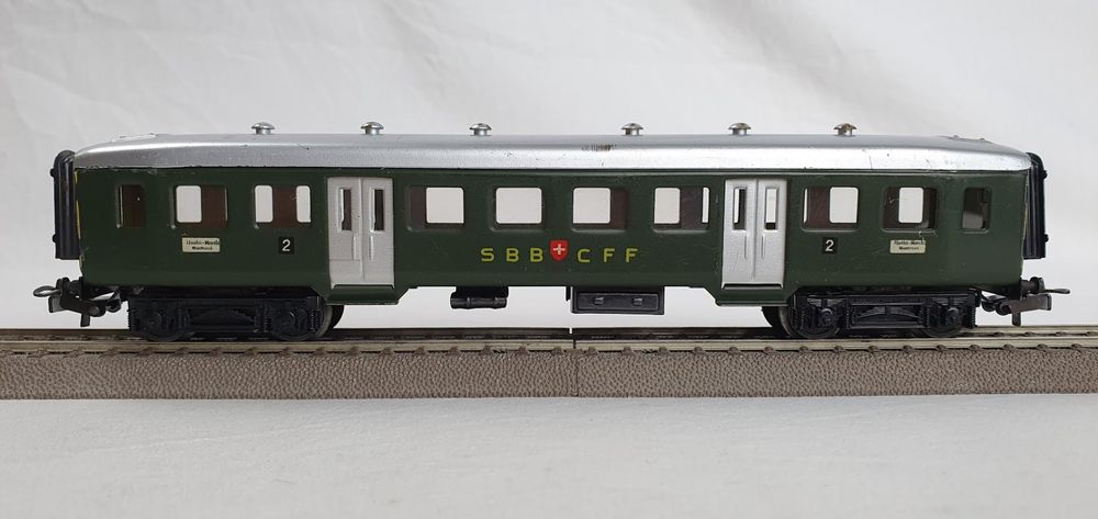 Märklin 4038 SBB Personenwagen 2.Kl. Tinplate 1962 - 1968 (Gebraucht ...