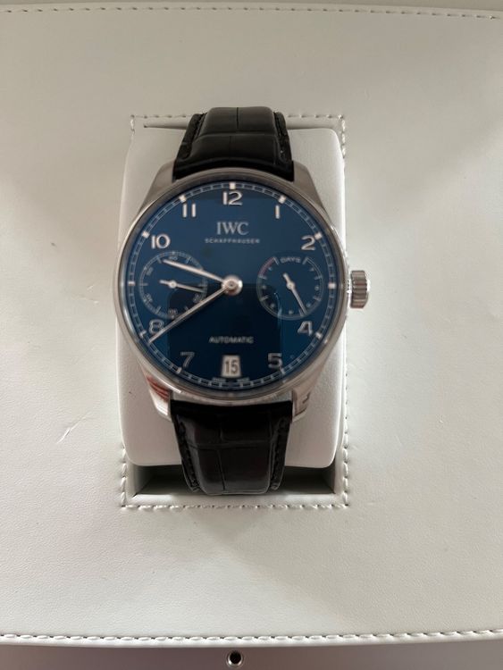 IWC Portugieser Automatik Seven Days, IW500710, 12.600 CHF (Gebraucht ...