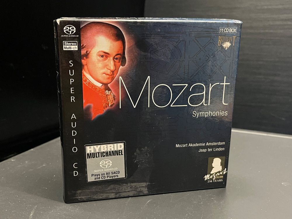 Mozart Akademie, Jaap ter Linden: Symphonies 11xSACD - SR14A (Neu (gemäss Beschreibung)) in ...