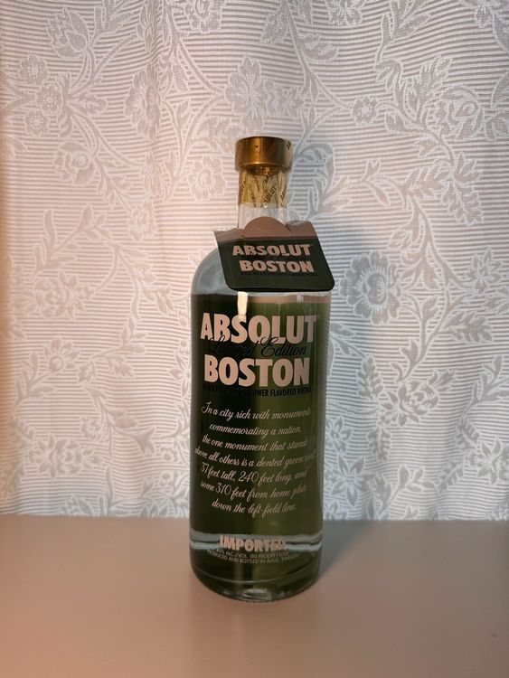 Absolut Vodka Limited Edition Boston 1L Flasche - NEU (Gebraucht) in ...