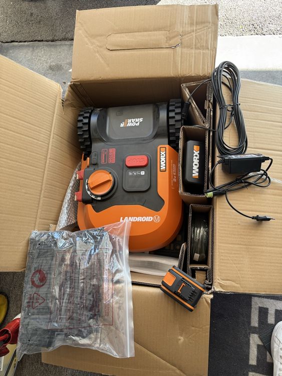 Worx Landroid M WR141E Rasenroboter 500m2 NEU (Neu und originalverpackt ...