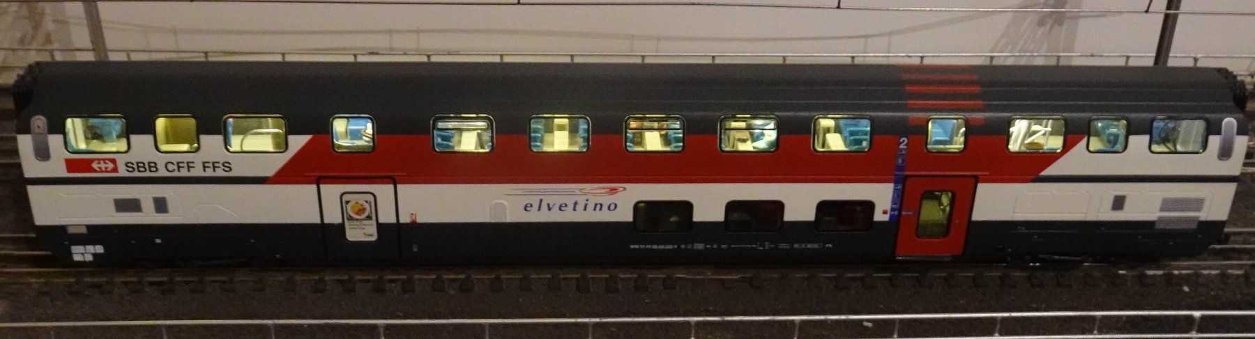 Roco 45470 - SBB IC2000 Doppelstockwagen Restaurant dig bel (Gebraucht ...