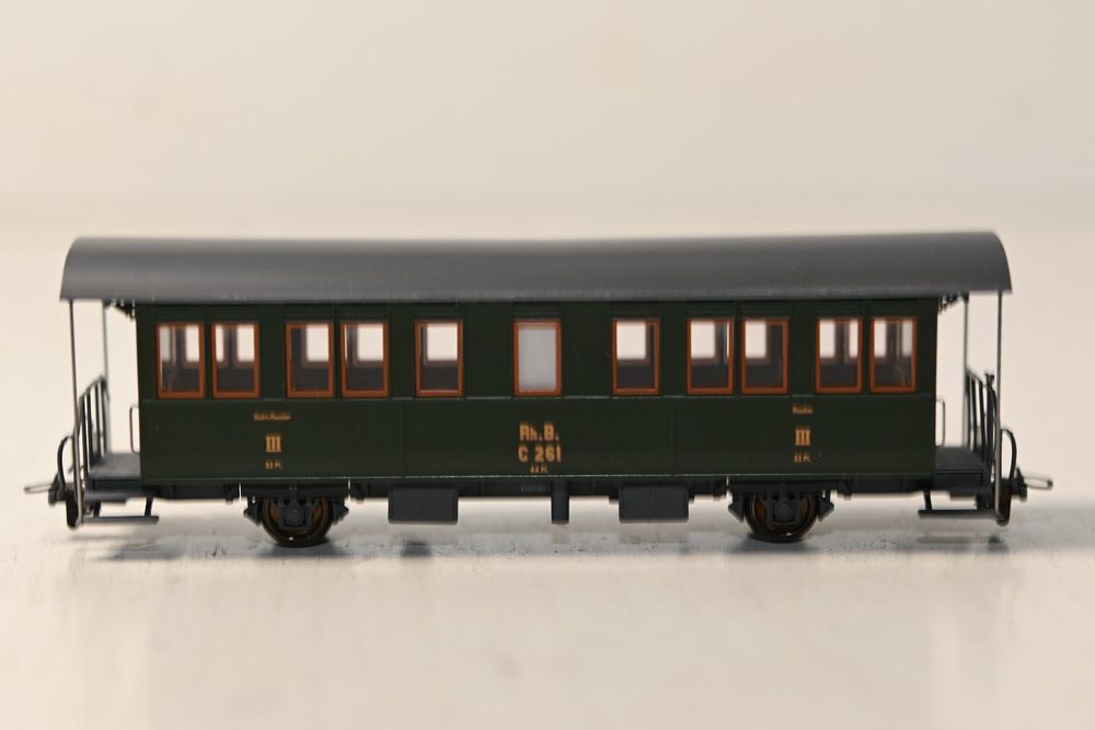 RhB C.261 zweiachser 3Kl. Personenwagen Bemo H0m mit OVP | Kaufen auf Ricardo