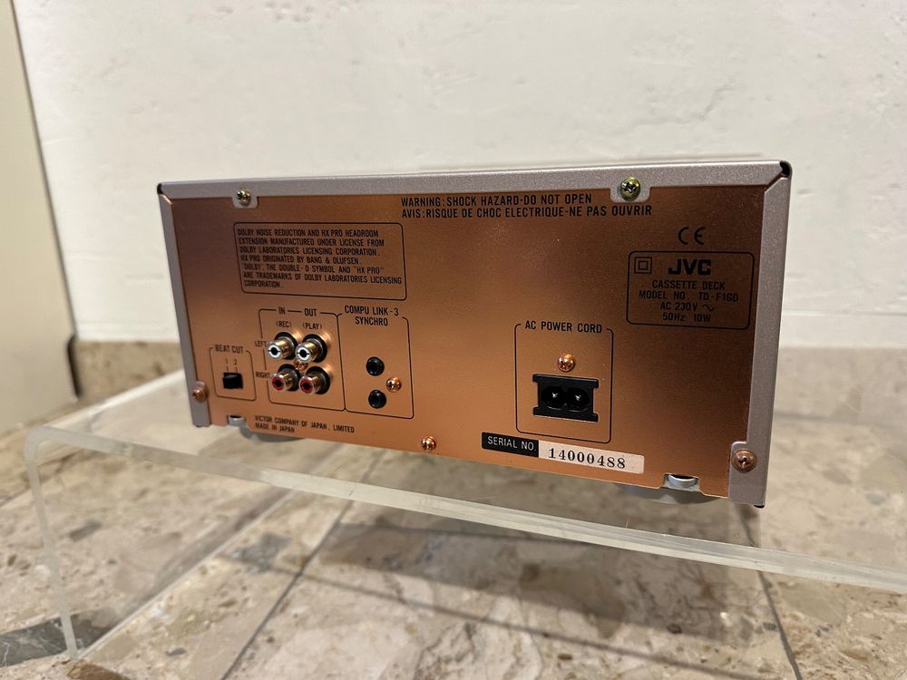 JVC TD-F1 Autoreverse Dolby B/C HX-Pro Kupfergehäuse (D'occasion) à ...