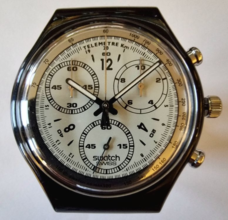 Swatch PROTOTYPE CHRONO TELEMETRE 1994 RARE | Kaufen auf Ricardo